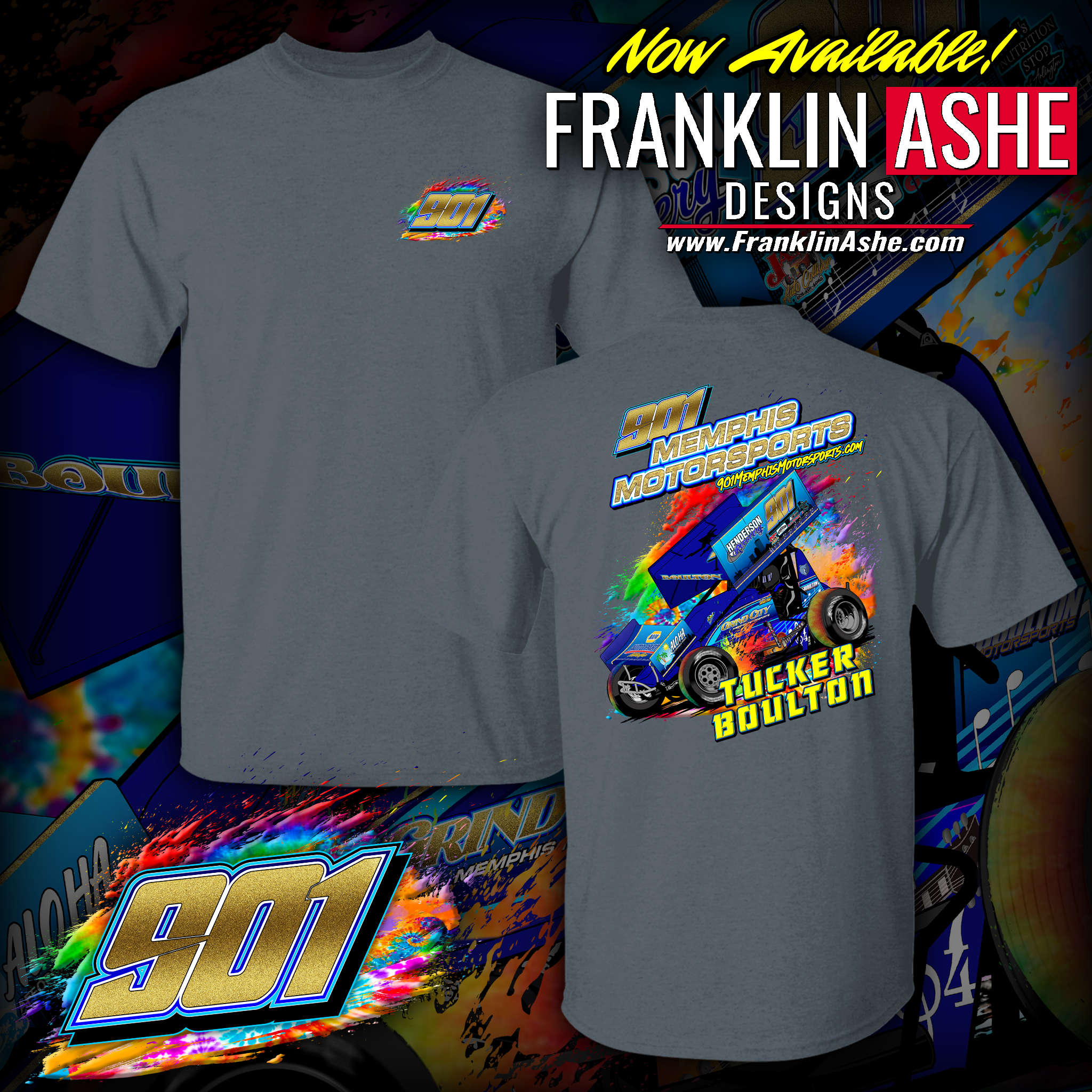 901 Memphis Motorsports – Franklin Ashe Designs
