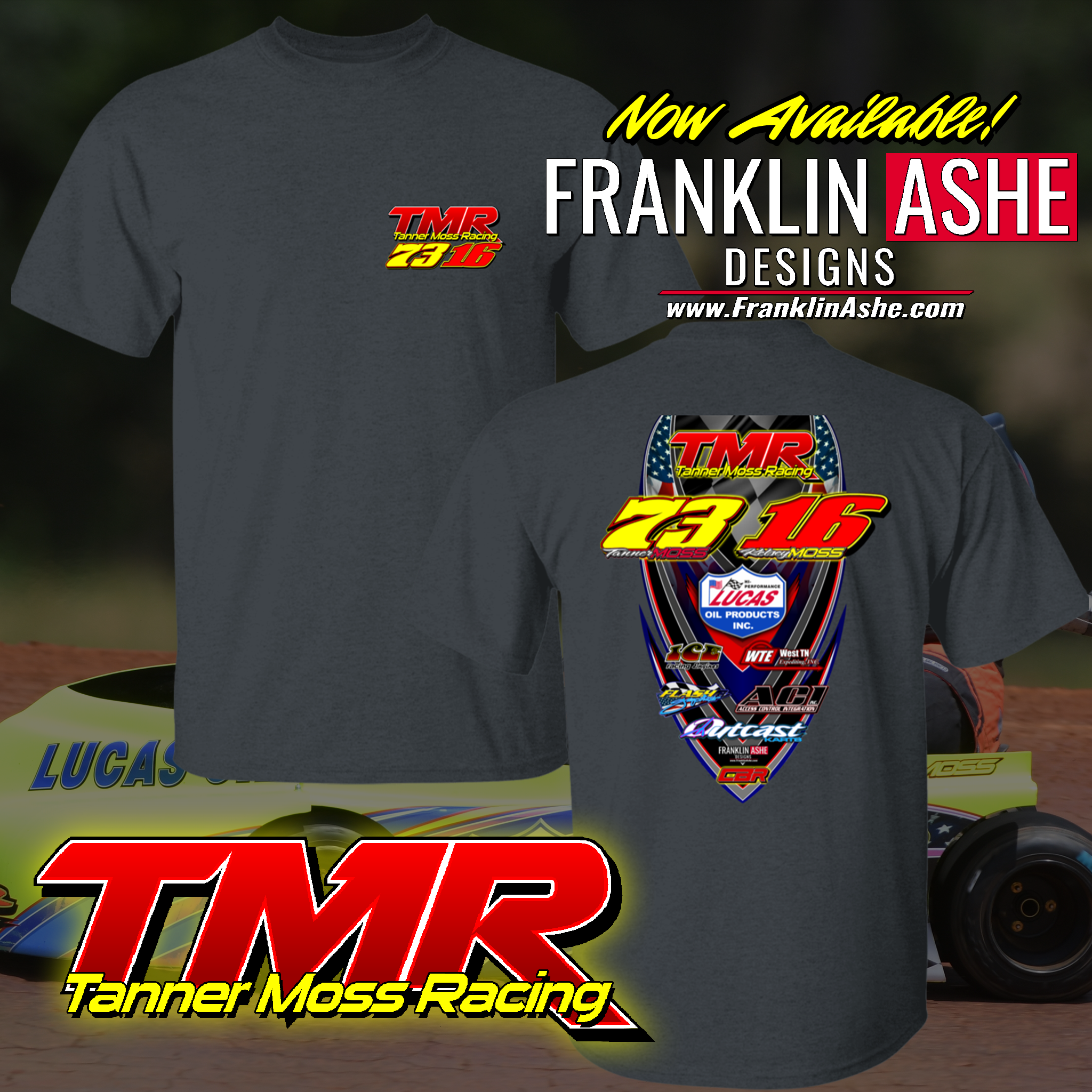Tanner Moss Racing – Franklin Ashe Designs