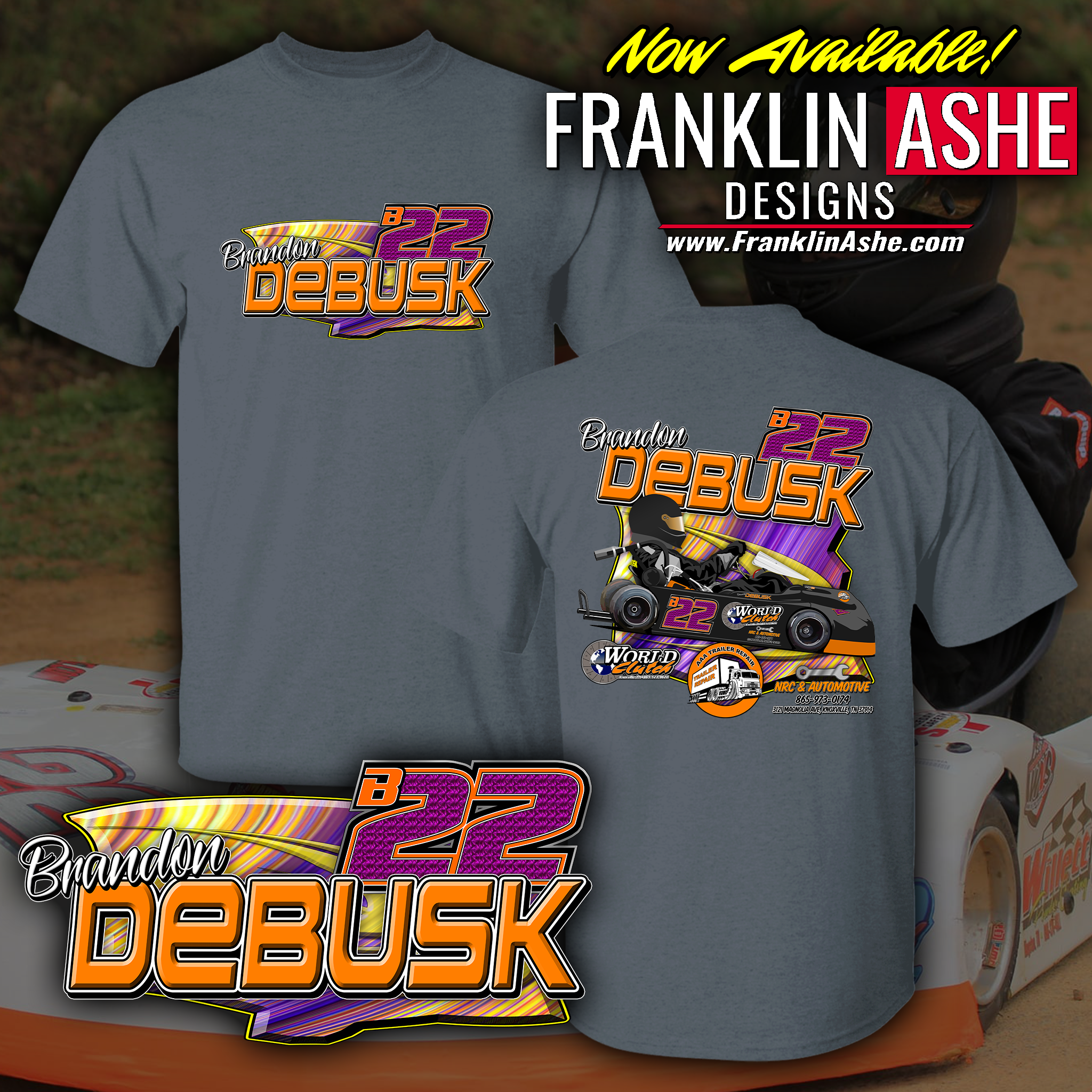 Brandon Debusk Racing – Franklin Ashe Designs